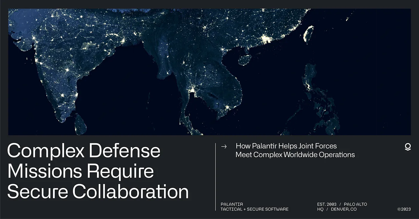 Palantir Defense Solutions I News & Content