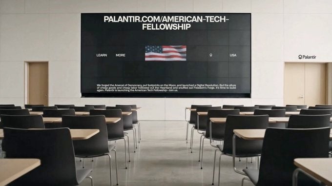 Palantir American Tech Fellowship
