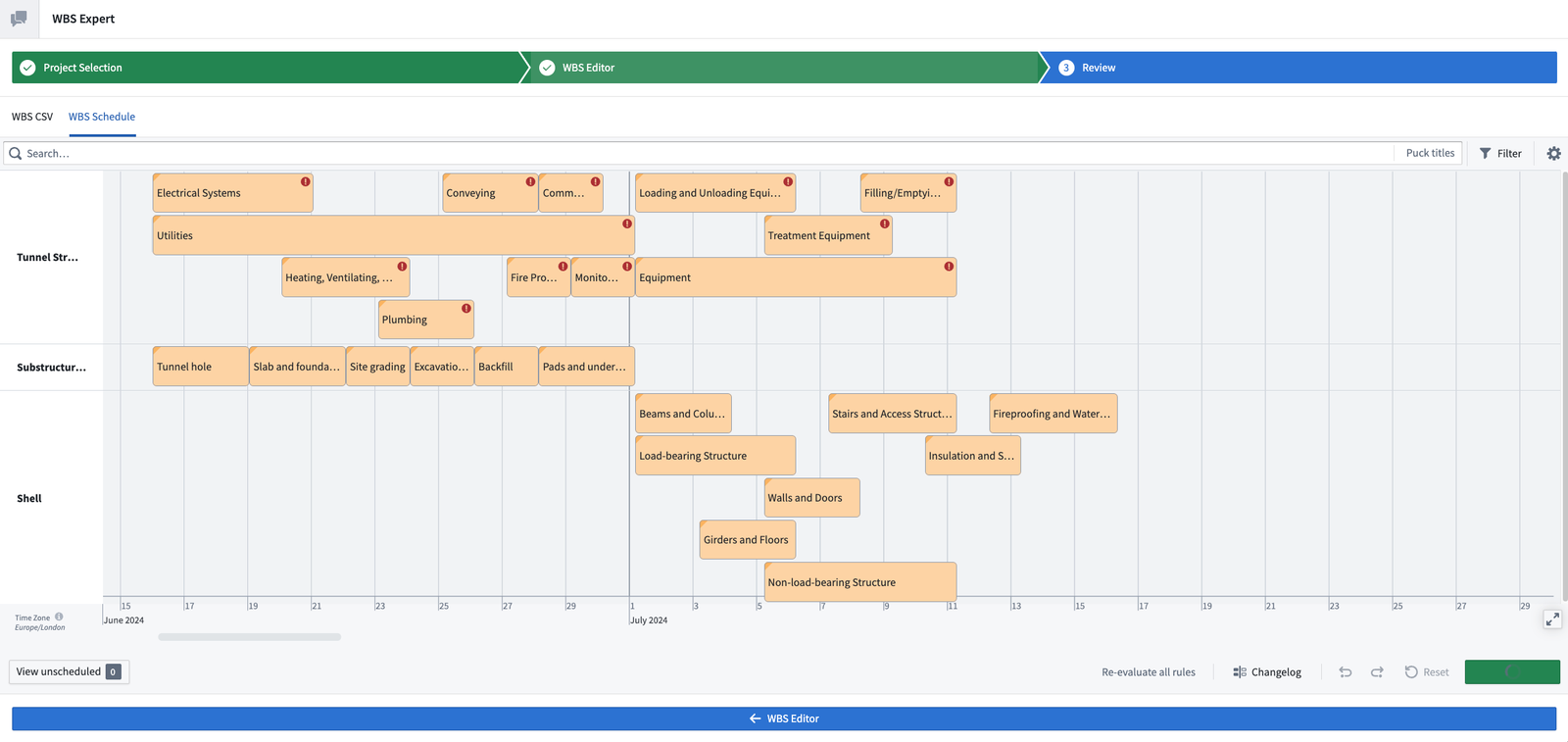 AIP for Work Breakdown Structure Creator