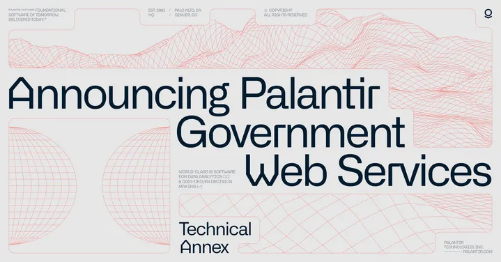 Palantir Government Web Services
