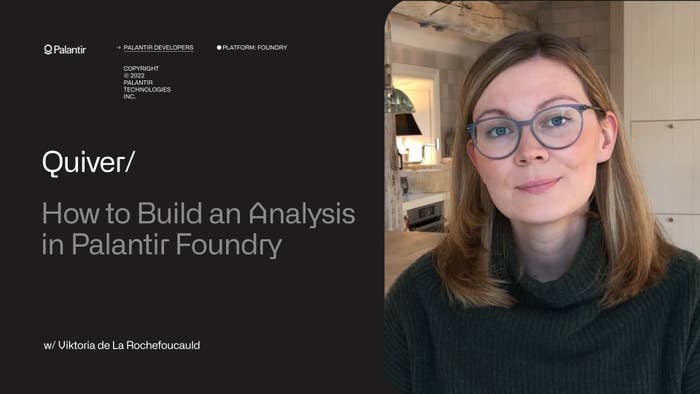 Palantir for Developers