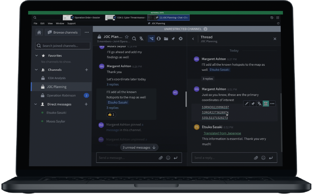 Palantir Powering Secure Collaboration | Capabilities