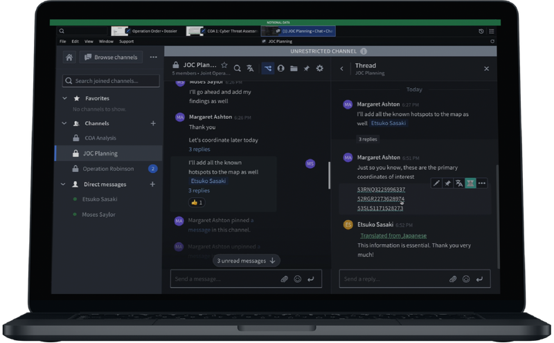 Palantir Powering Secure Collaboration | Capabilities