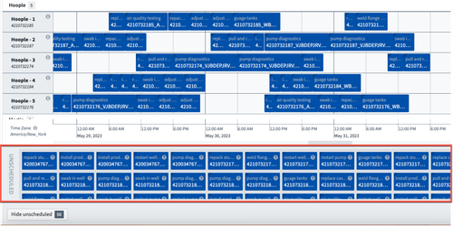 Dynamic Scheduling Scheduling Gantt Chart Widget Palantir