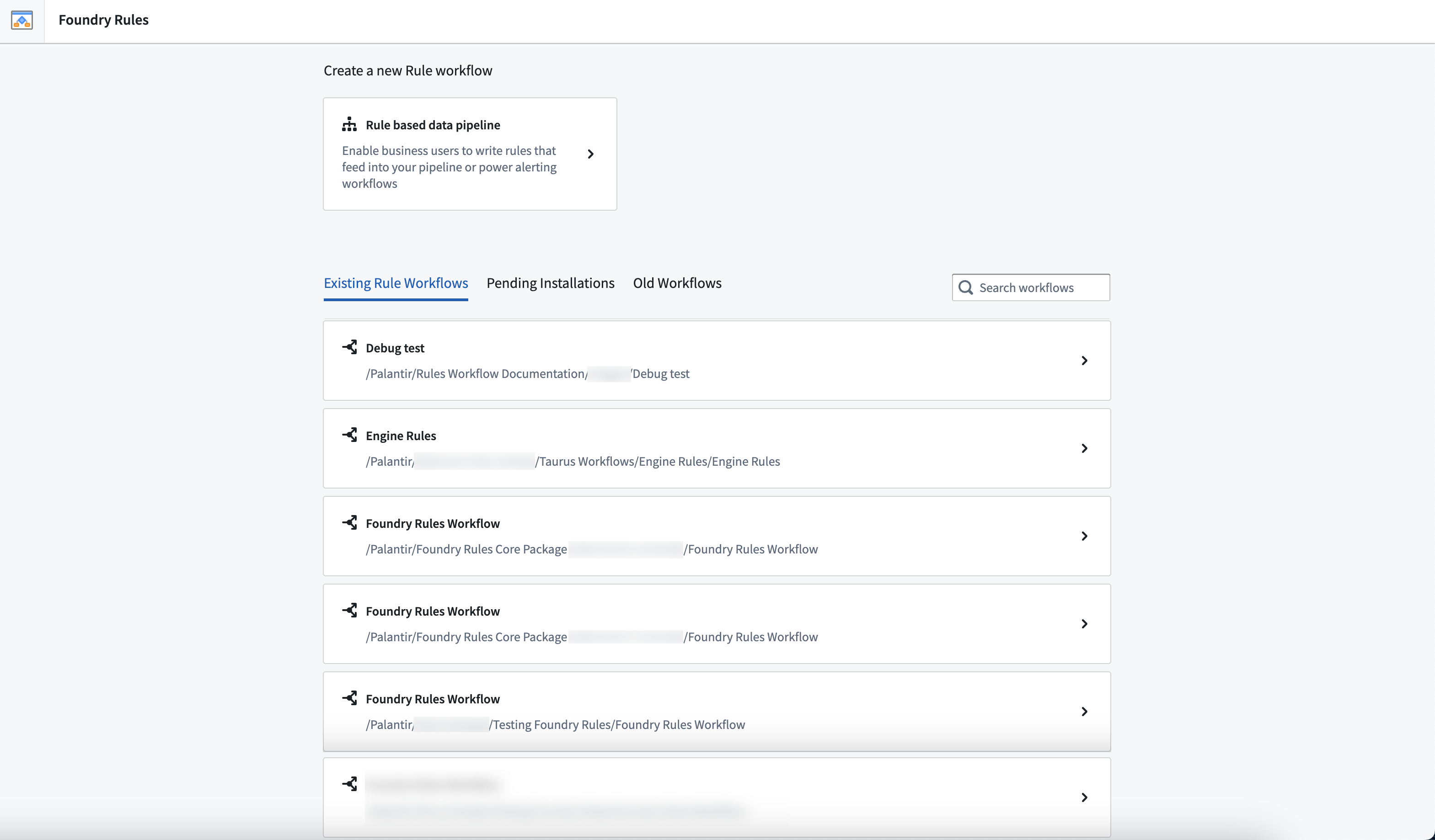 Foundry Rules • Core Concepts • Overview • Palantir 