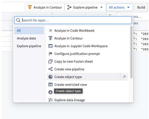 Object And Link Types • Struct Types • Automapping Struct Types • Palantir 1269