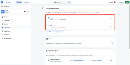Object Permissioning Multi Datasource Object Types Mdos Palantir