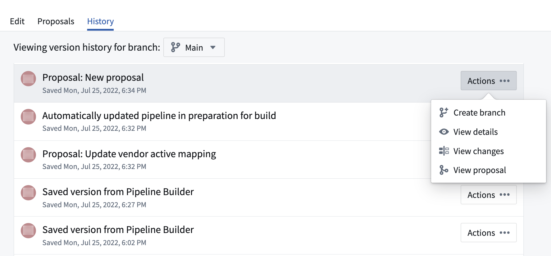 Pipeline Builder • Navigation • Palantir
