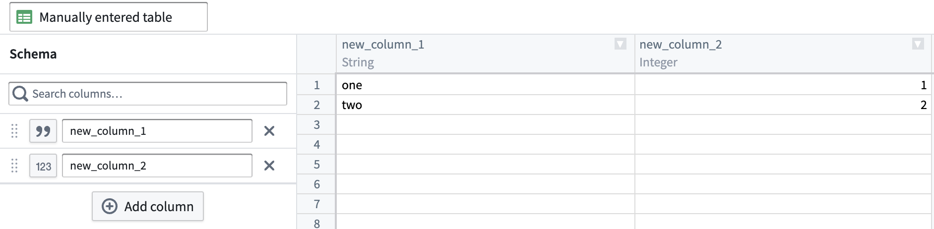 Pipeline Builder • Input Datasets • Add Datasets • Palantir