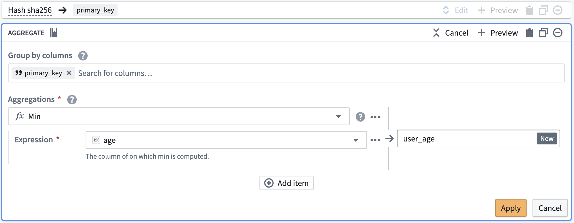 Pipeline Builder • Pipeline management • Create custom functions • Palantir