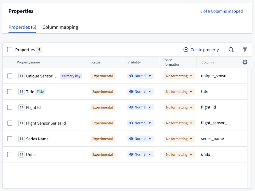 Time Series • Sensor Object Types Use Case • Create Sensor Object Types With Ontology Manager