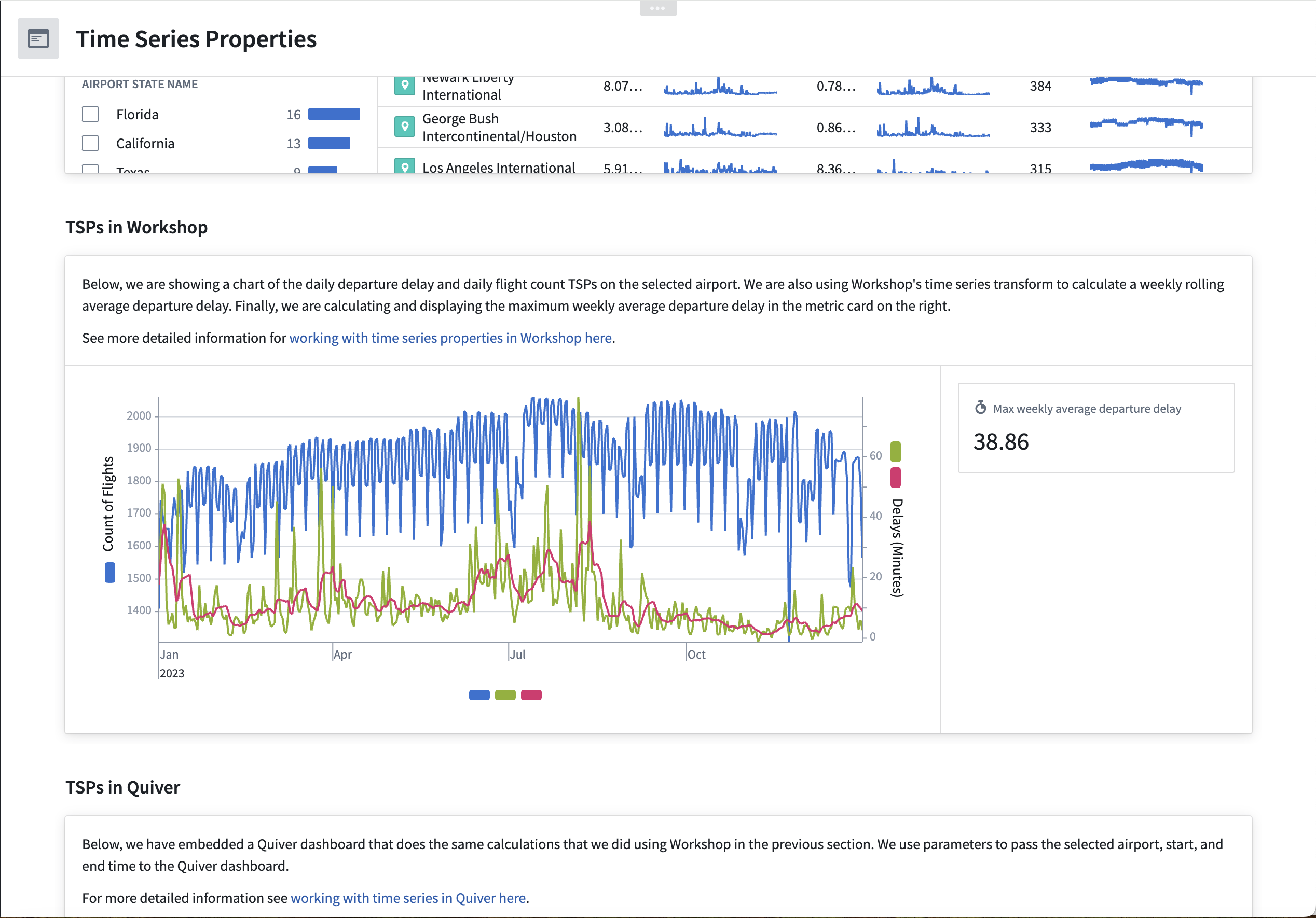 Time Series • Time Series Property Use Case • Use Time Series Properties On Objects In A